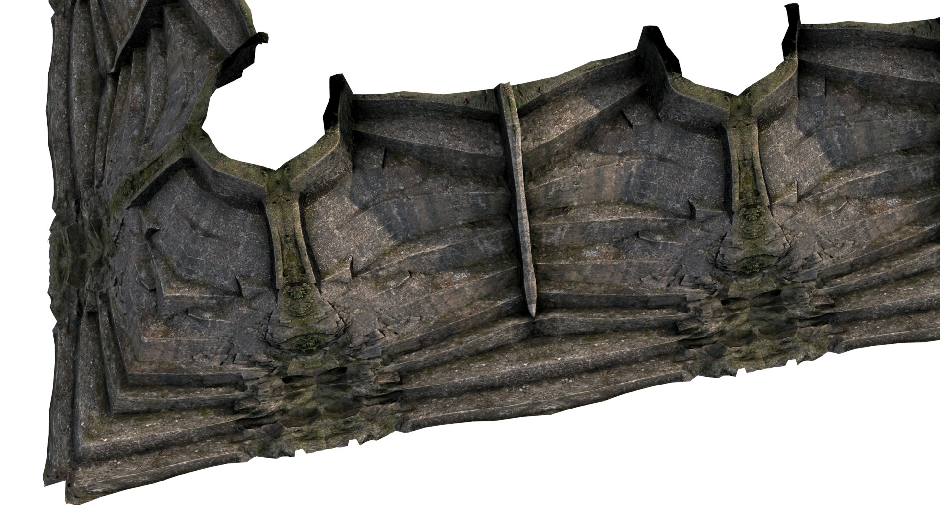 Pyramid Temple Wall 01-10 3D Model - TurboSquid 1727211