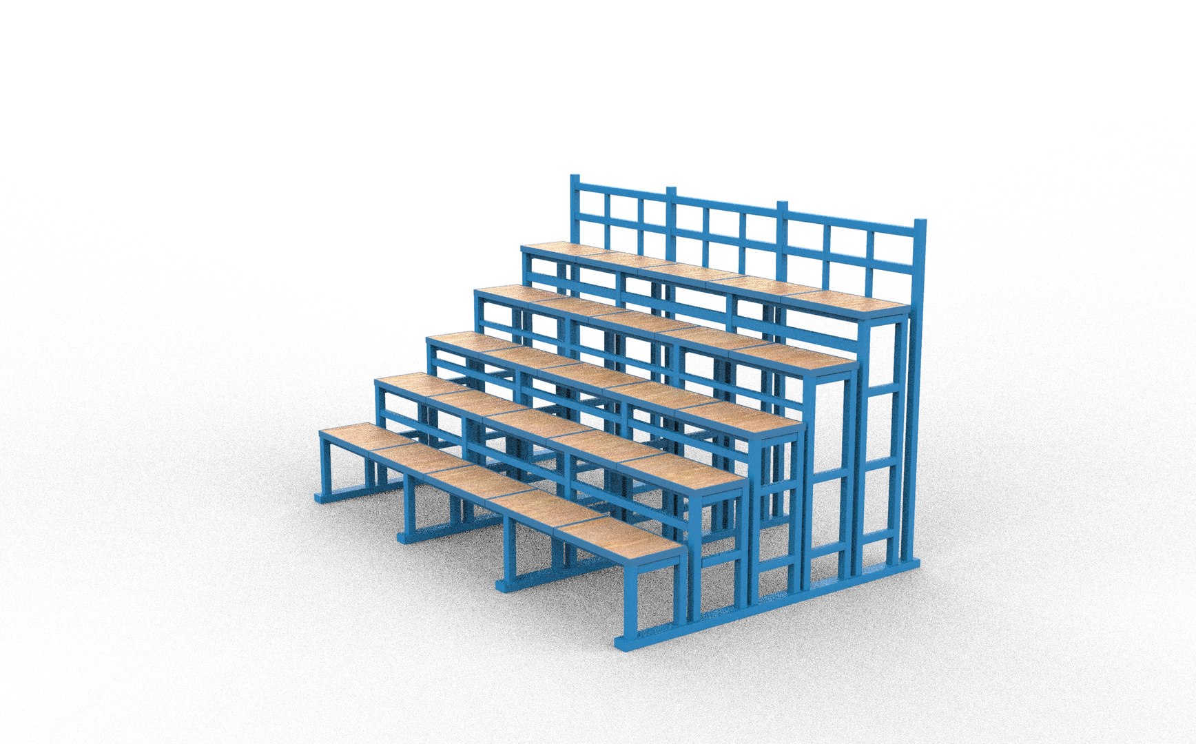 Bleacher 3D Model 3D Model - TurboSquid 2331677