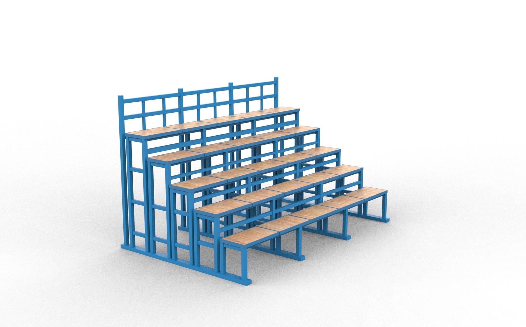Bleacher 3D Model 3D Model - TurboSquid 2331677