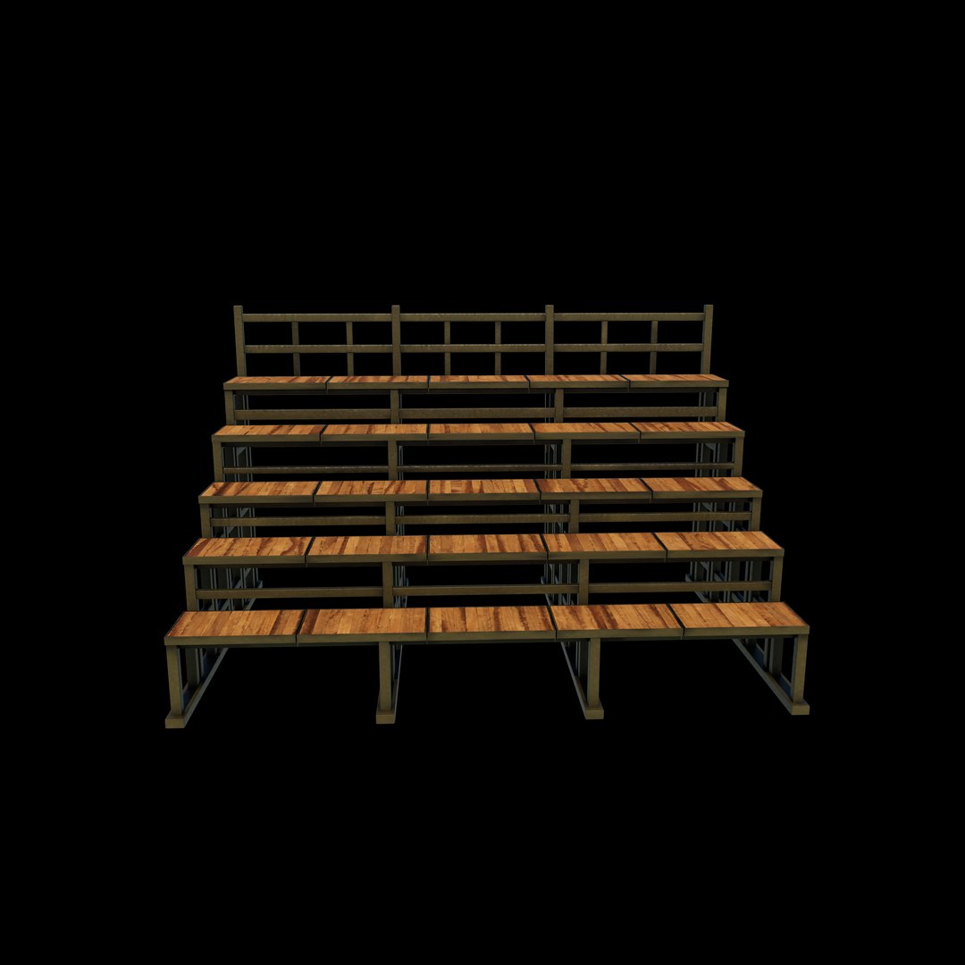 Bleacher 3D Model 3D Model - TurboSquid 2331677