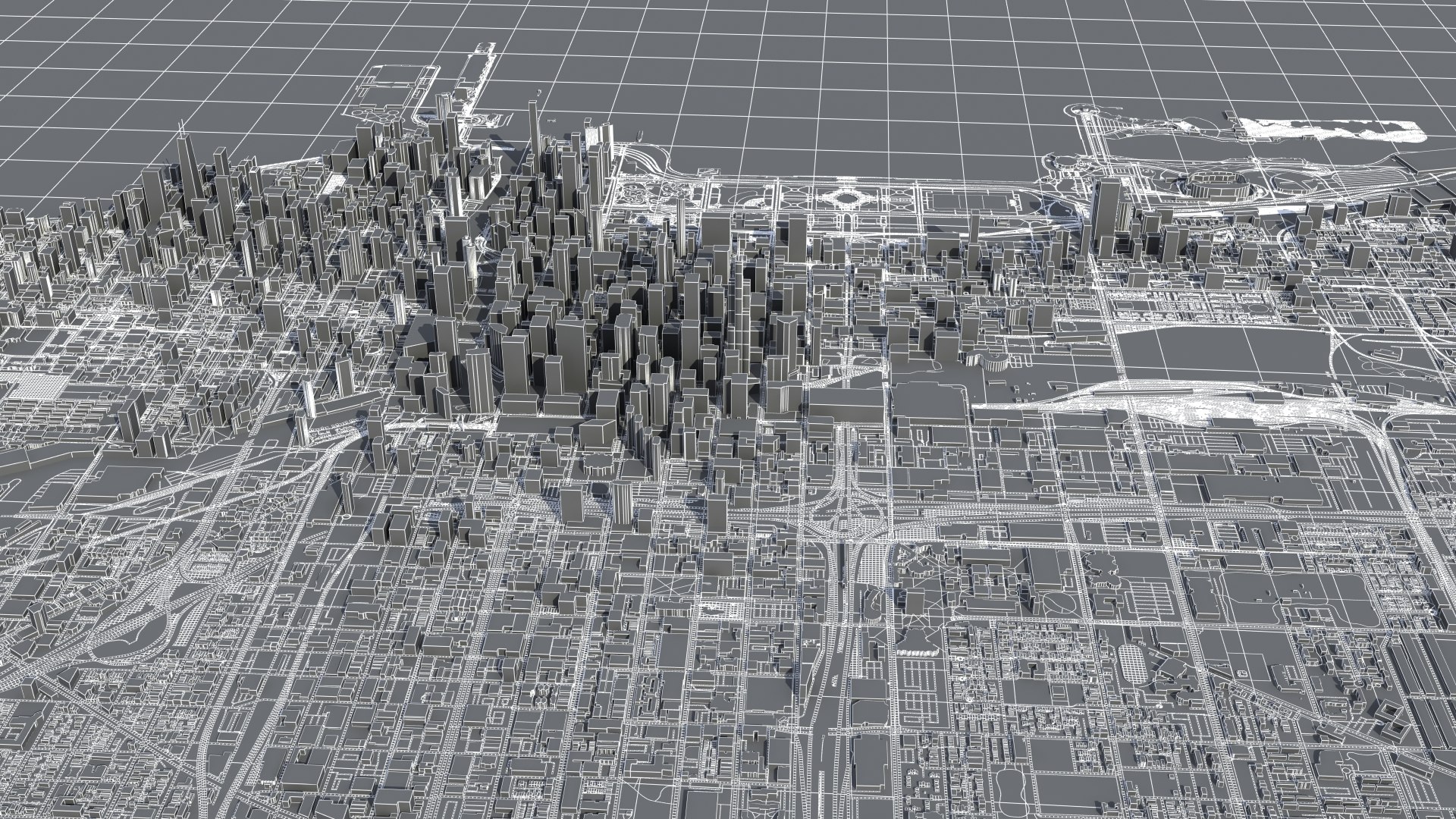 Chicago Illinois Model - TurboSquid 1792798
