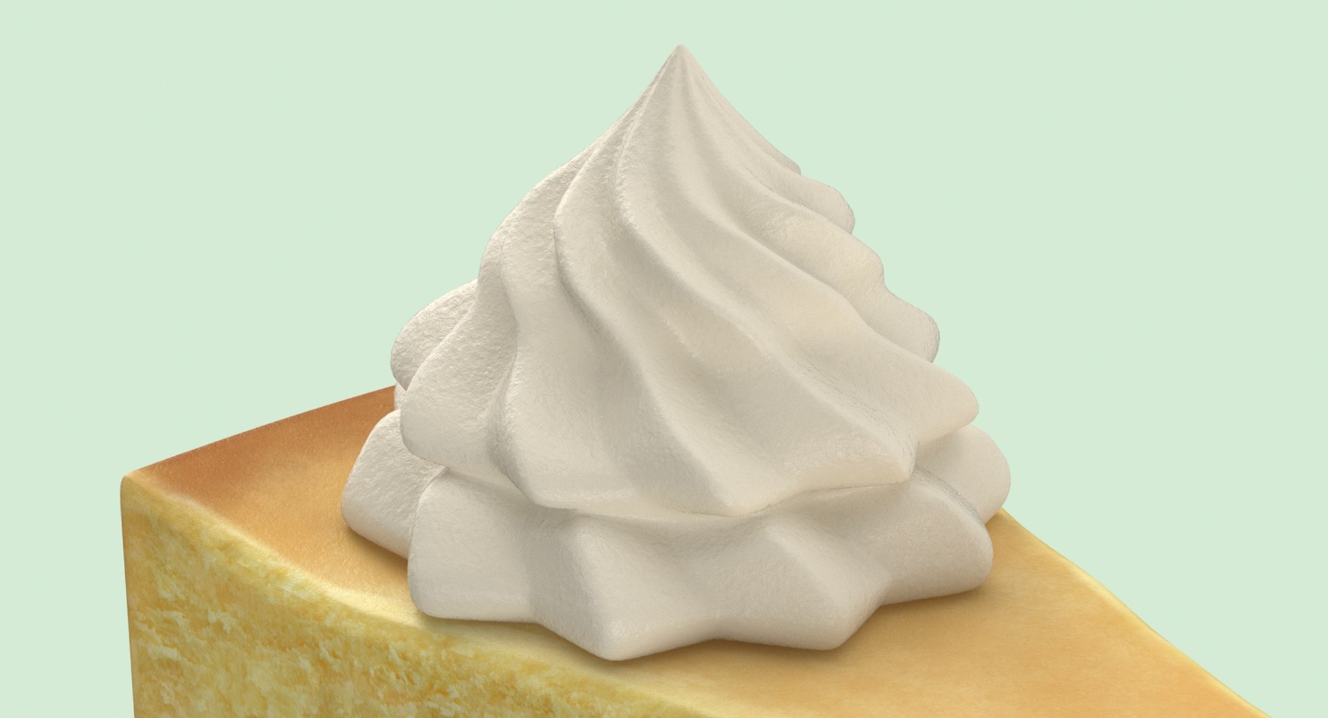 3D New-york-style-cheesecake-slice Model - TurboSquid 1341487