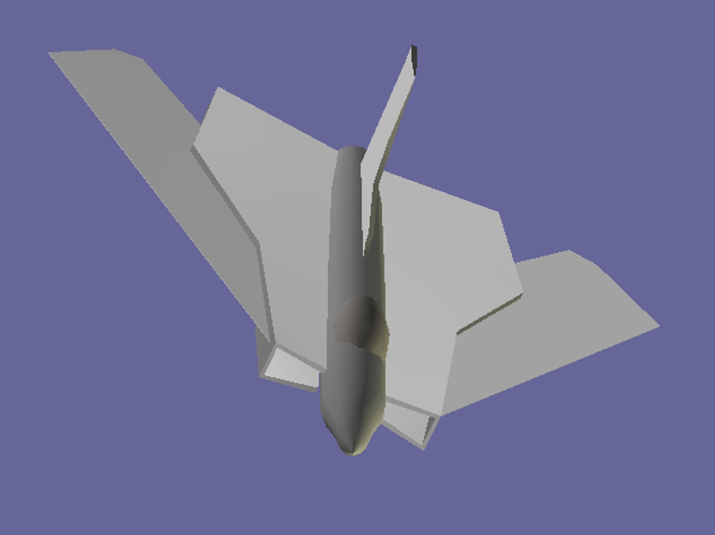 Free Fighter Jet Airplane 3d Model