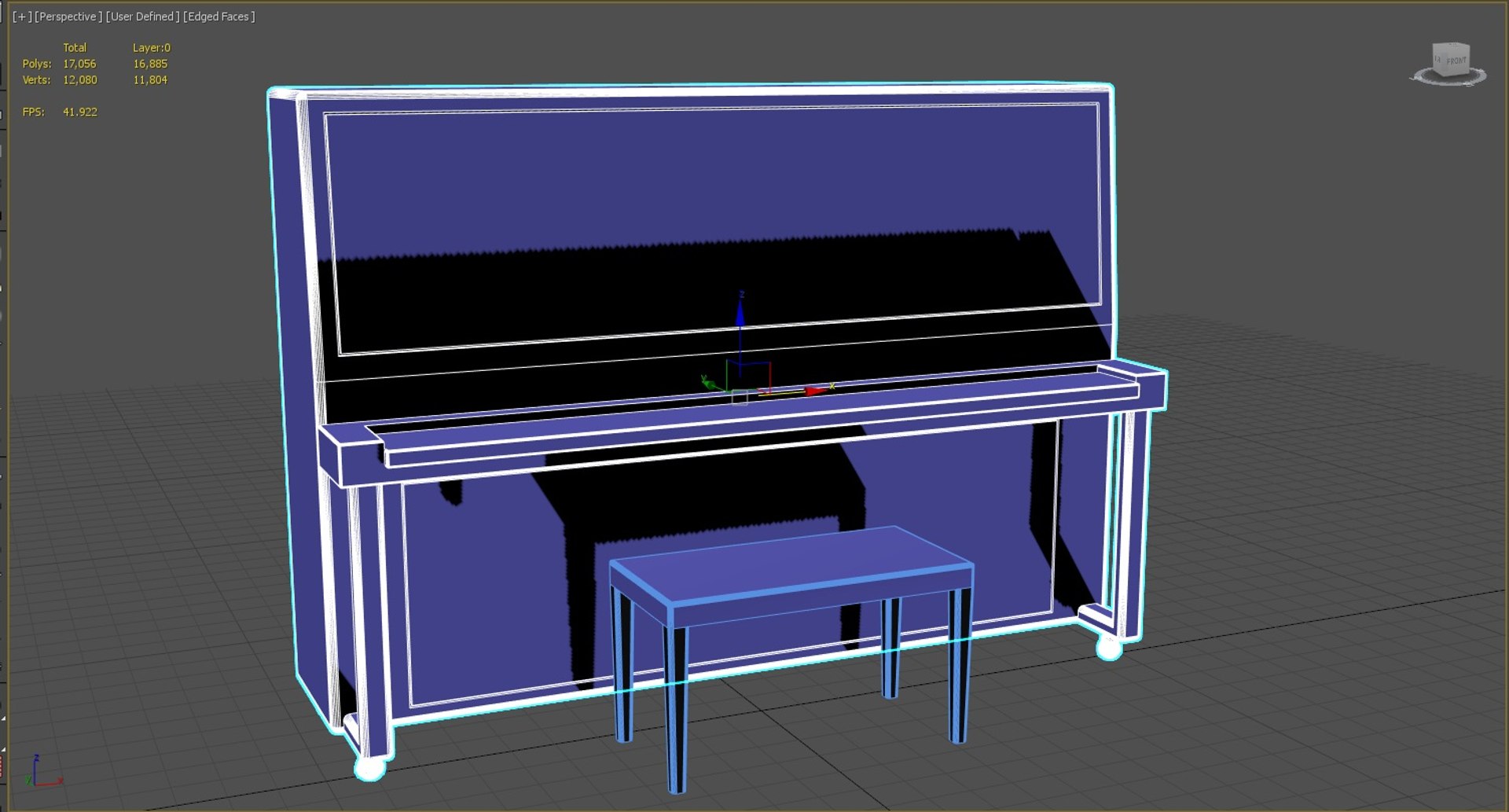 Free Piano 1 Model - TurboSquid 2078917