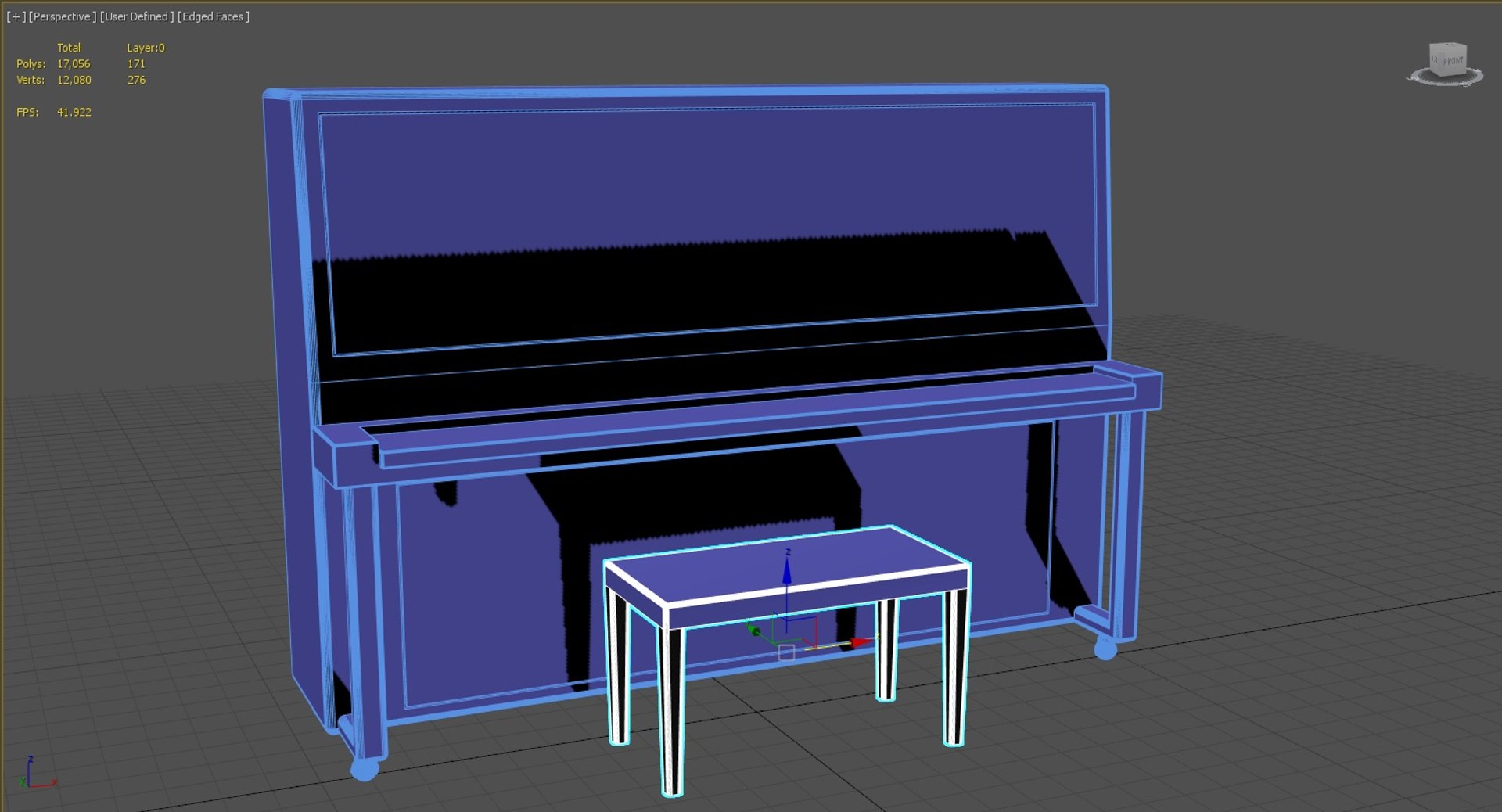 Free Piano 1 Model - TurboSquid 2078917