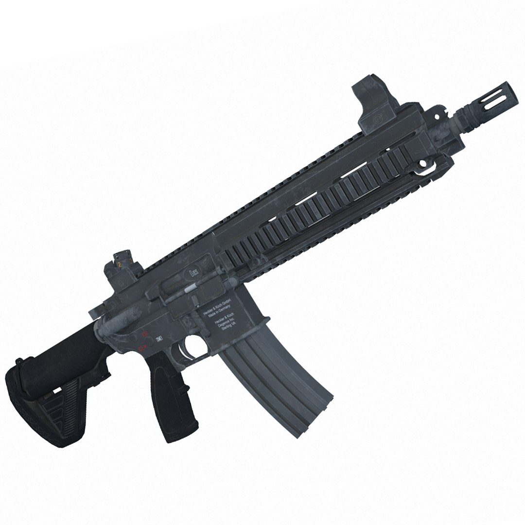 Hk Hk416 416 3D - TurboSquid 1651119