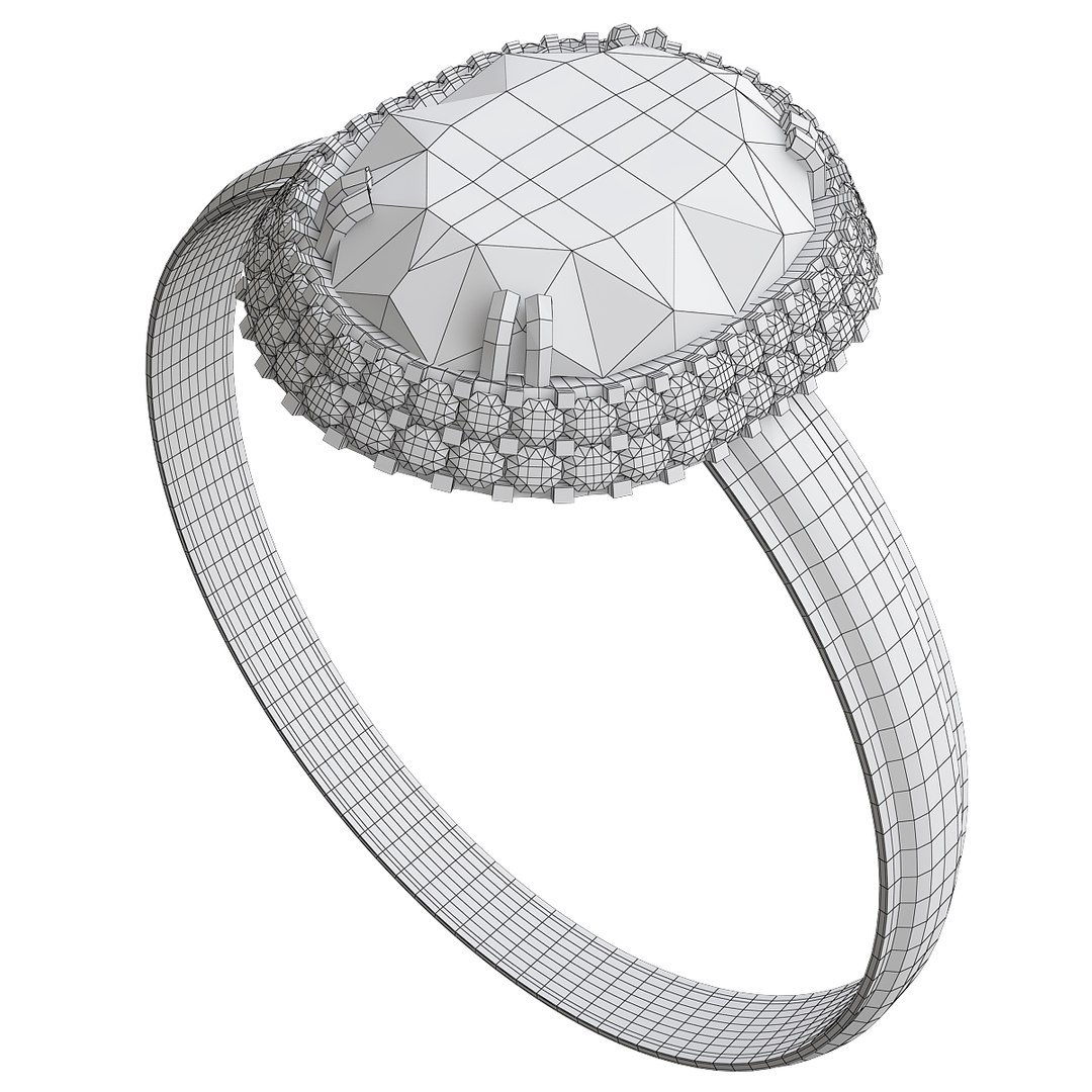 3D Model Jewelry Rings 3dpr 003 - TurboSquid 1343465
