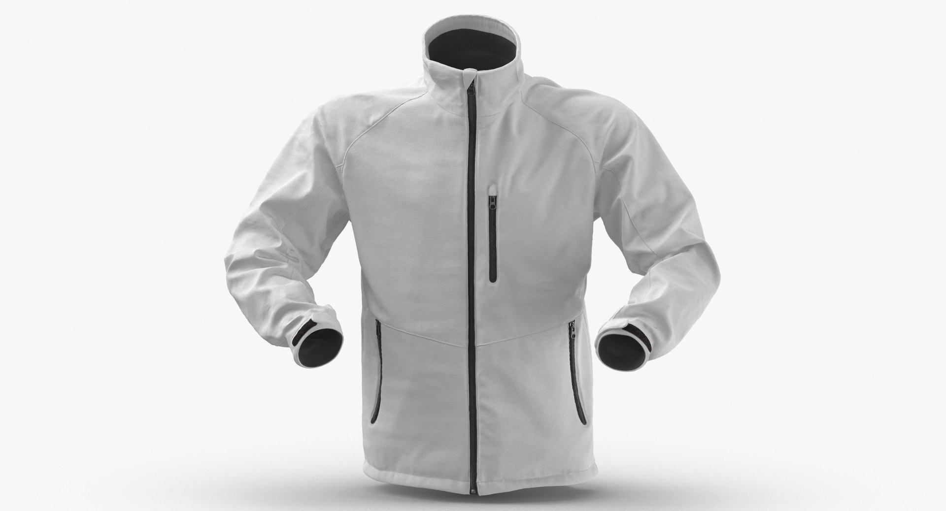 Male Winter Jacket 01 3D Model - TurboSquid 1514847