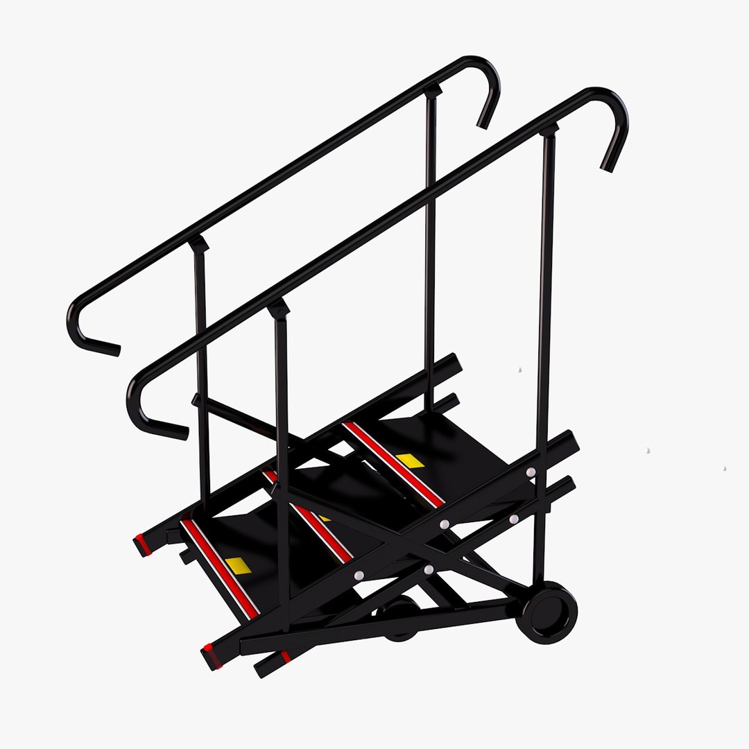 Stage Riser Steps 3D - TurboSquid 2107380