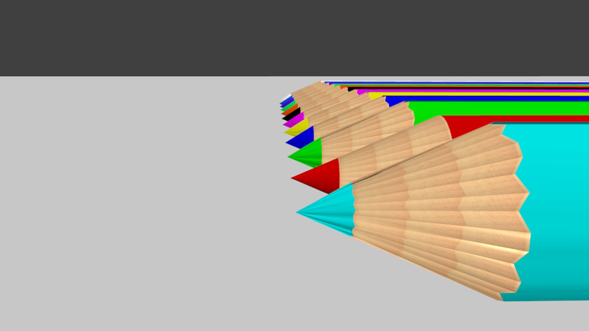 school supplies 3d model