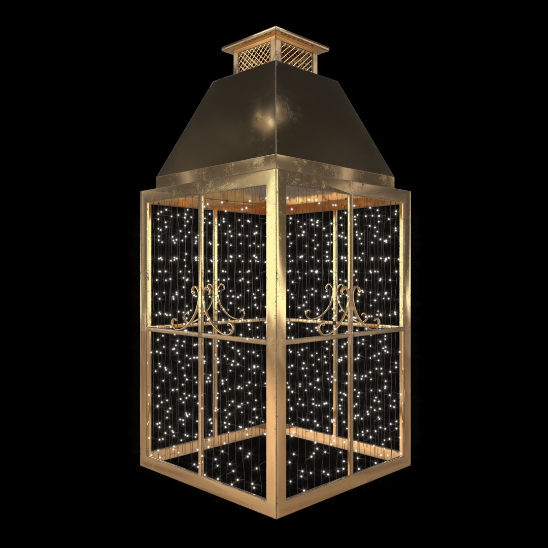 Ramadan Lantern Lights Low-poly 3D Model 3D Model - TurboSquid 2199583