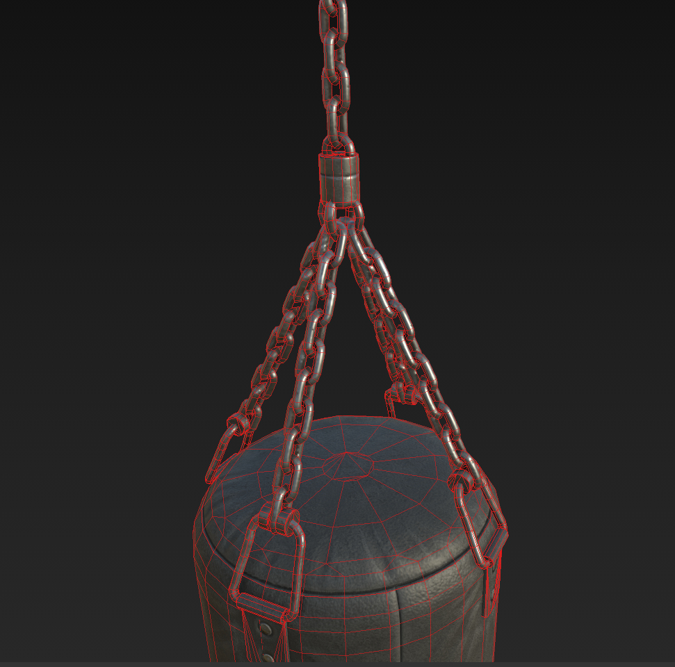 Punching bag 3D model - TurboSquid 1278489