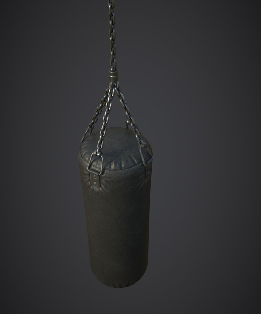 Punching bag 3D model - TurboSquid 1278489