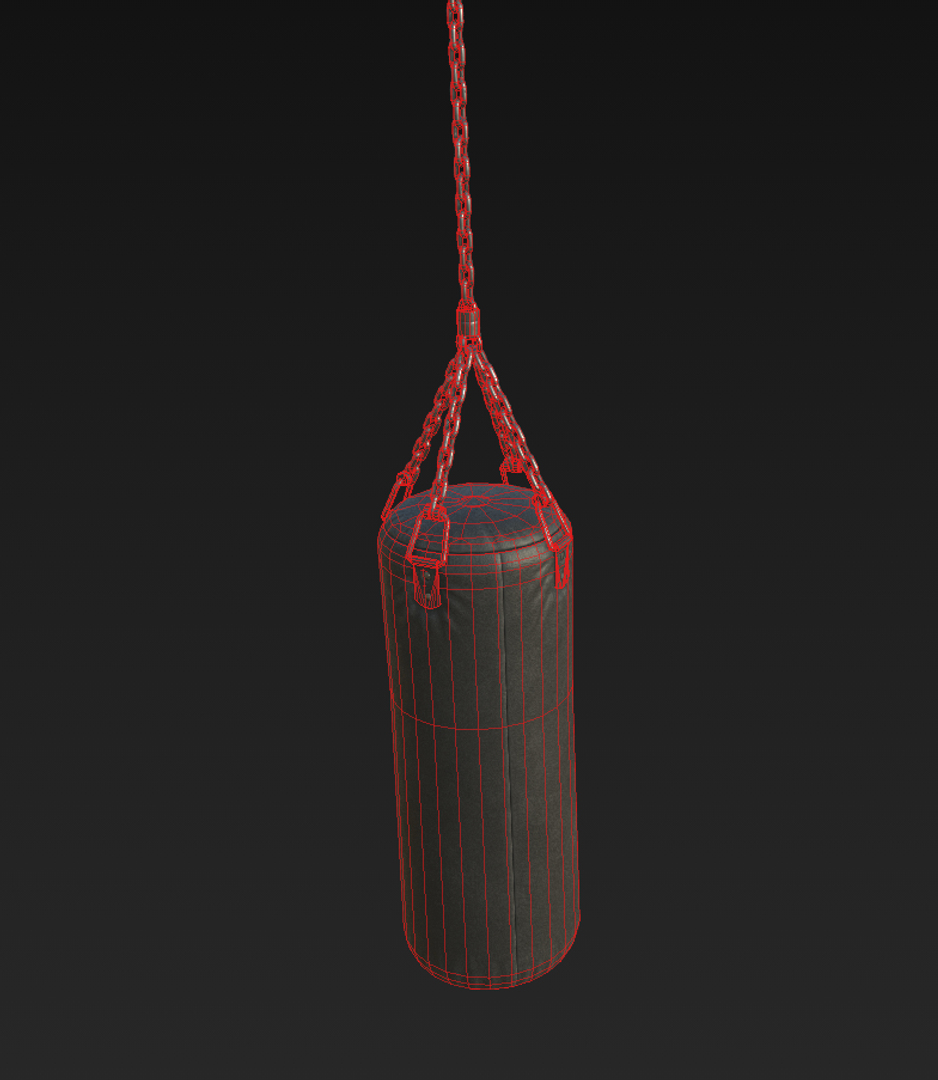 Punching bag 3D model - TurboSquid 1278489