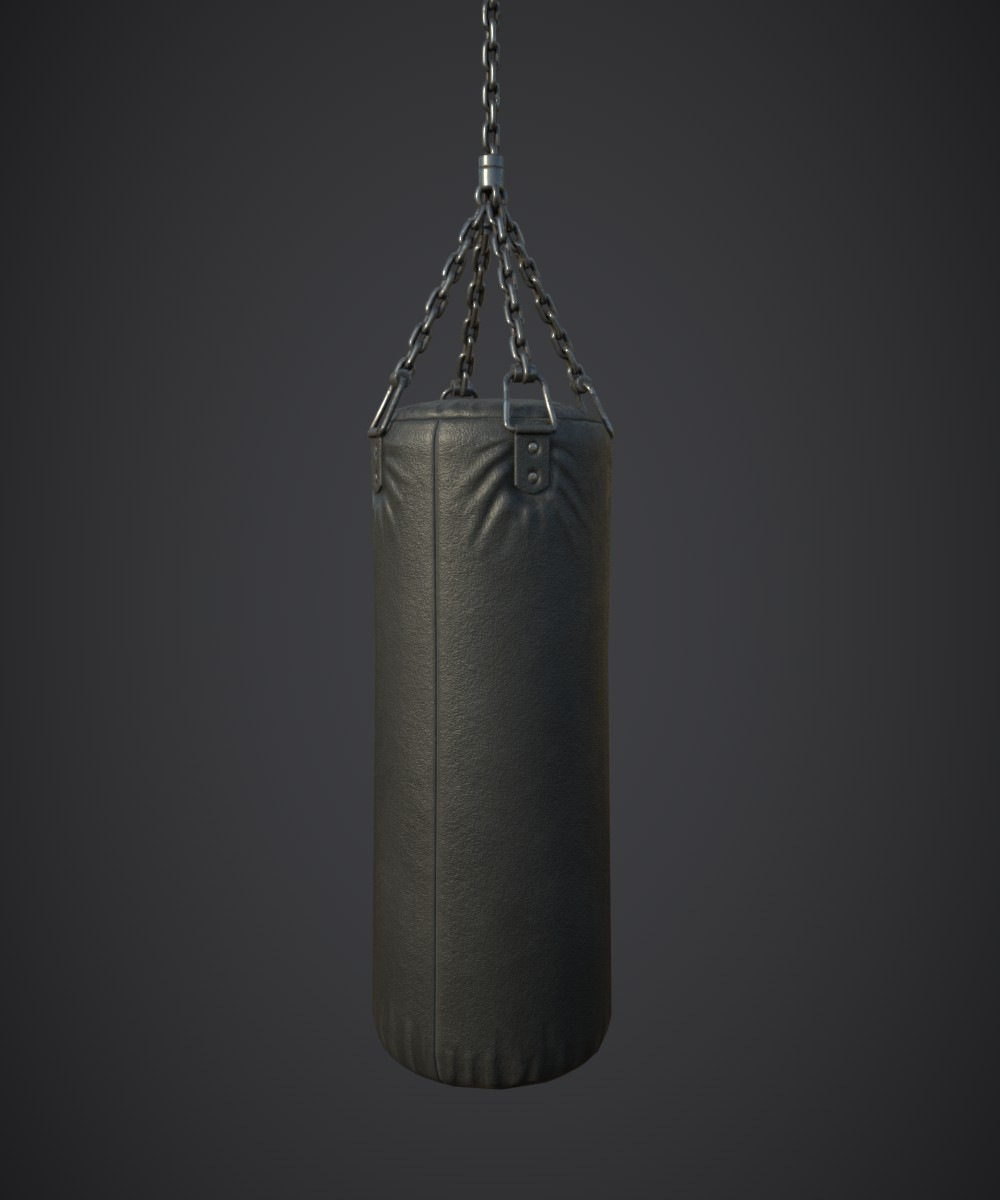 Punching bag 3D model - TurboSquid 1278489
