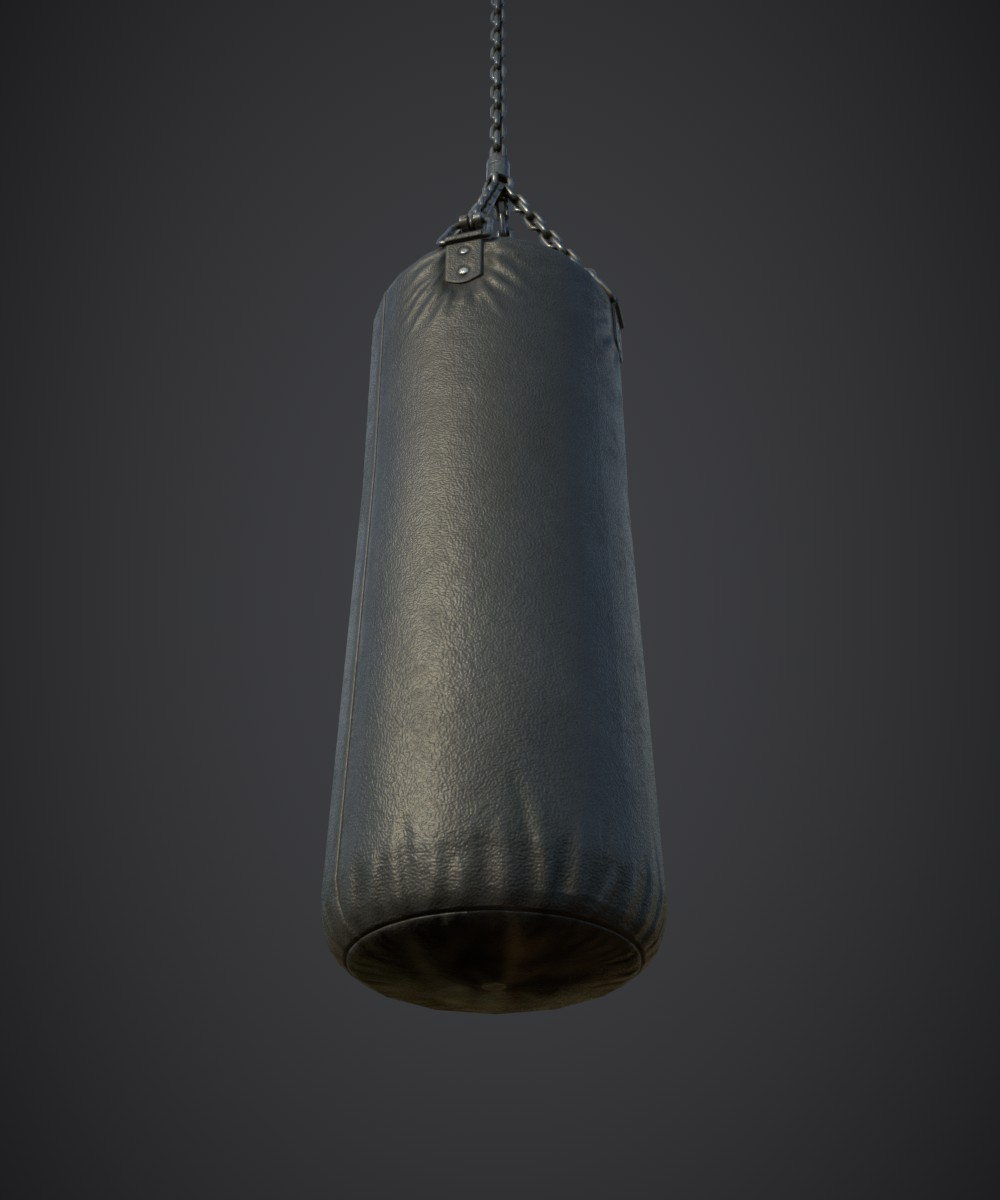 Punching bag 3D model - TurboSquid 1278489