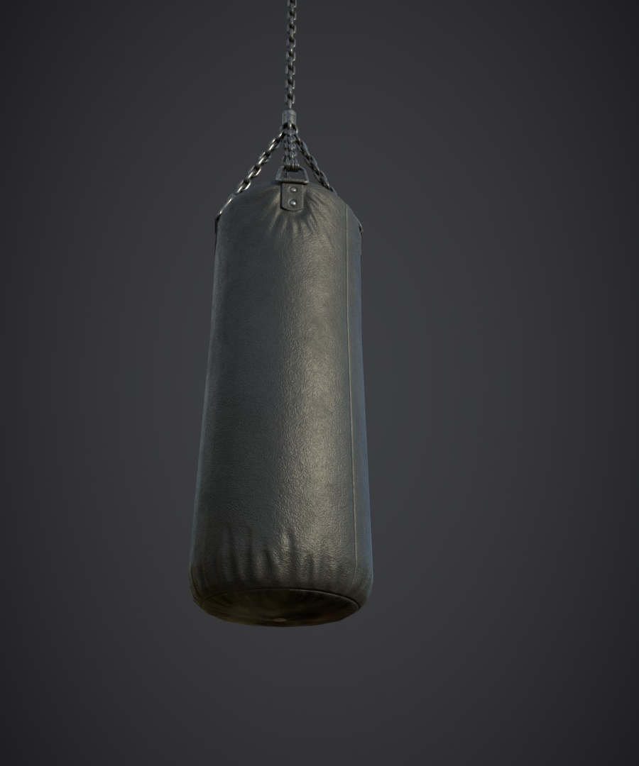 Punching bag 3D model - TurboSquid 1278489