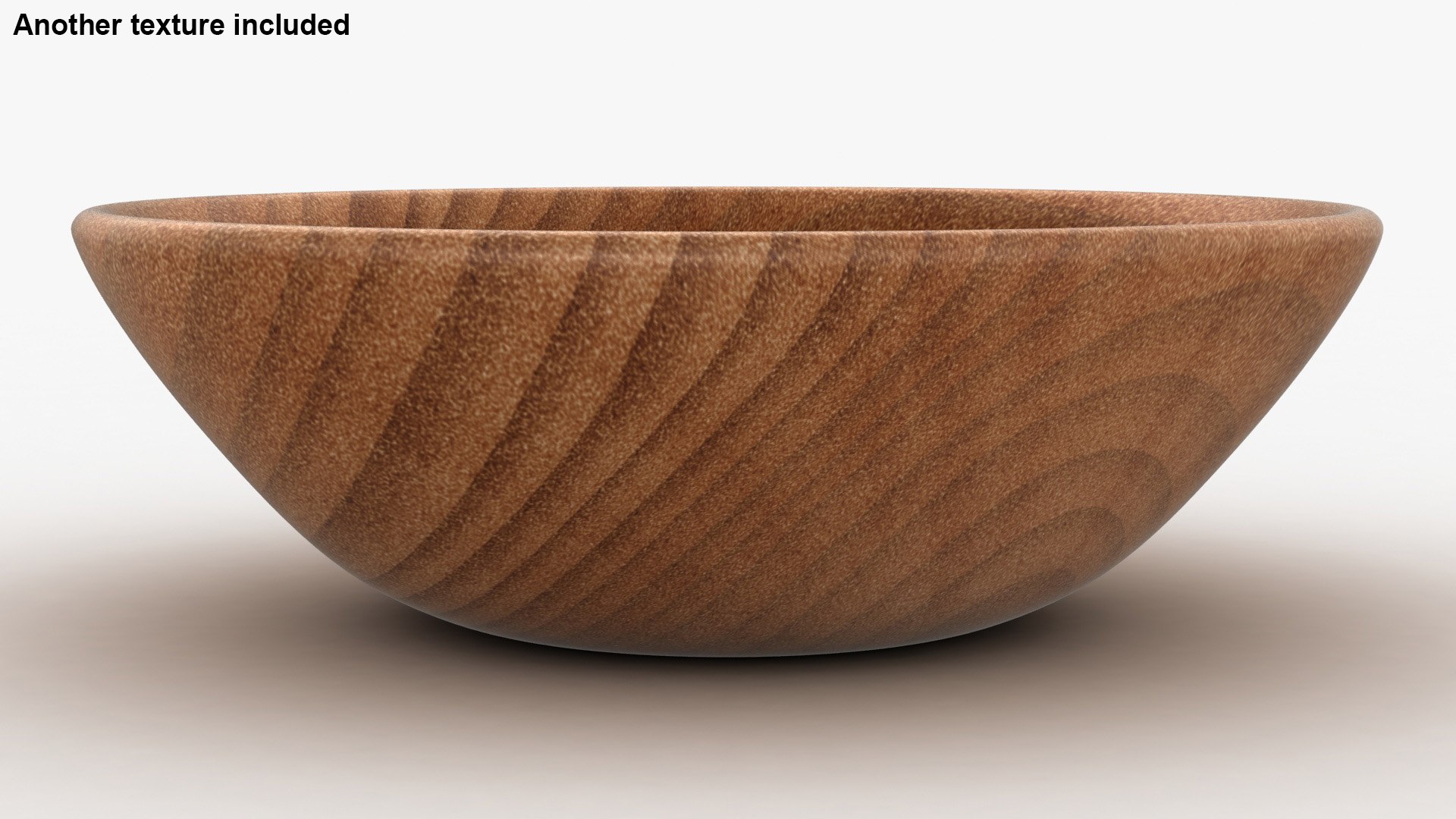Realistic Wooden Bowl 3D Model - TurboSquid 1591867