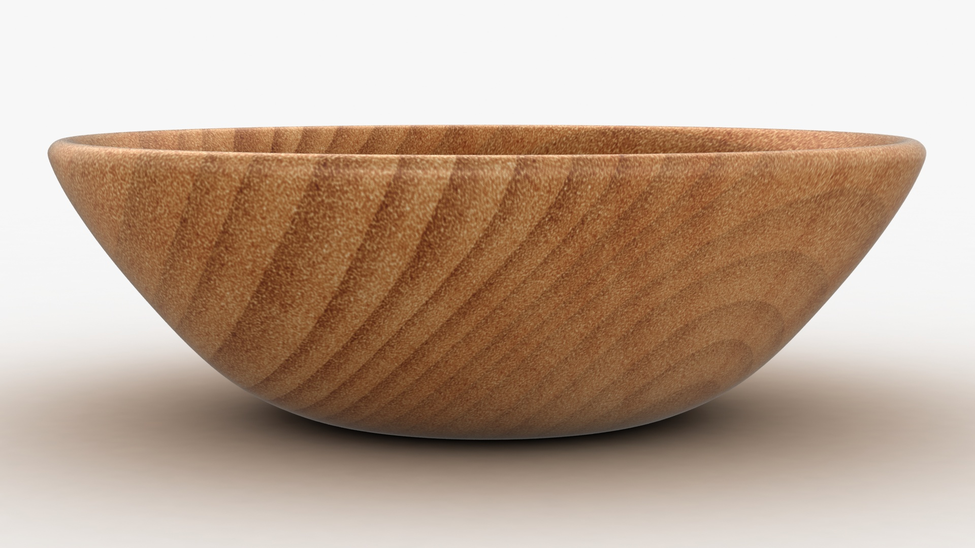 Realistic Wooden Bowl 3D Model - TurboSquid 1591867