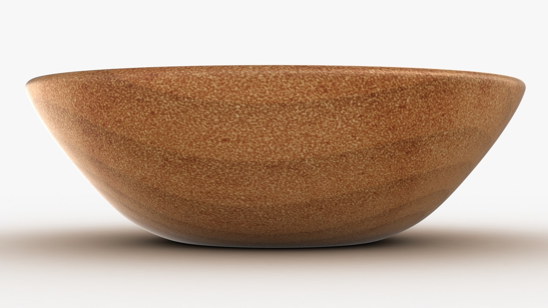 Realistic Wooden Bowl 3D Model - TurboSquid 1591867
