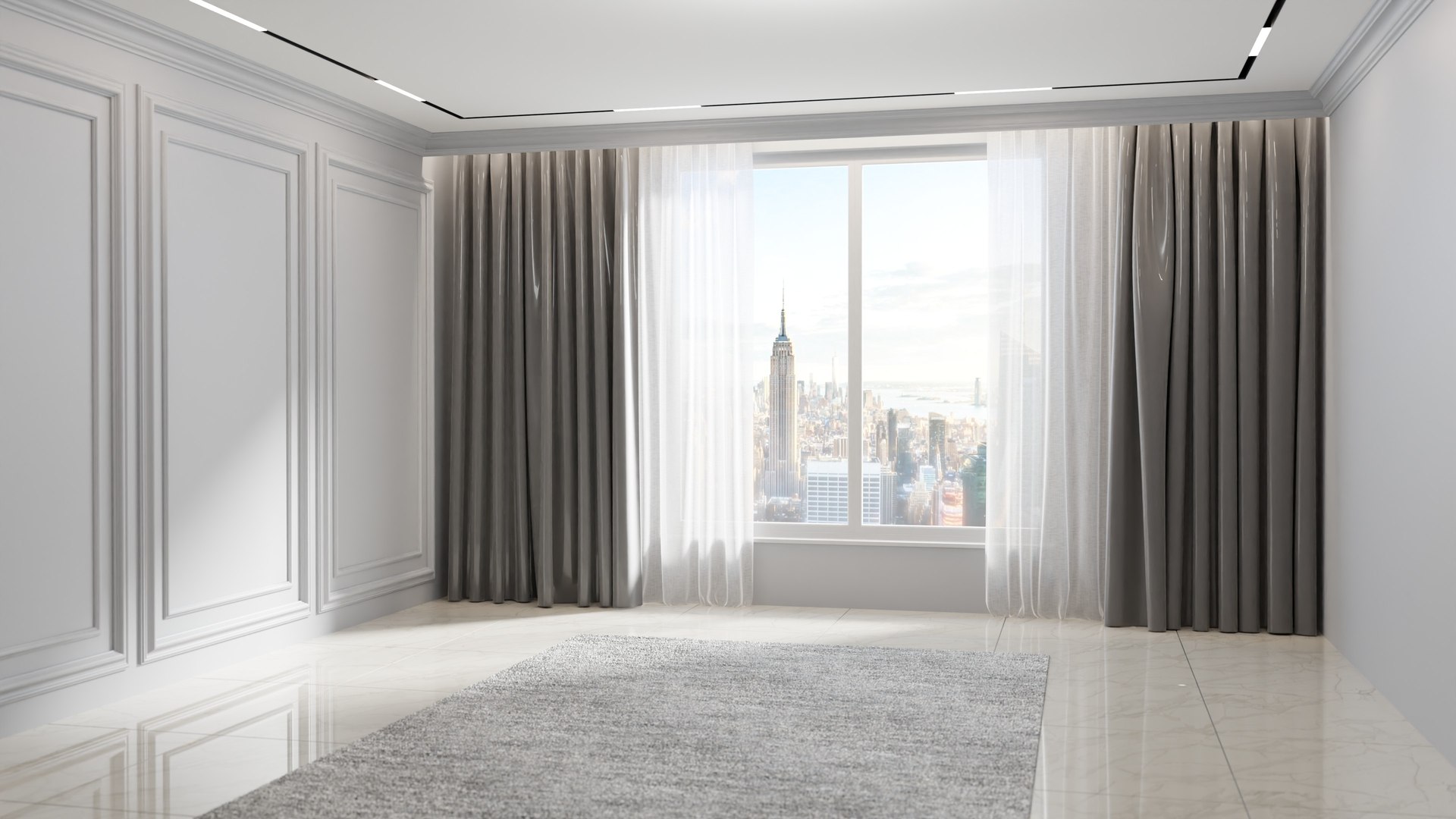 3D Luxury Curtains Assets Set 1 - TurboSquid 2127129