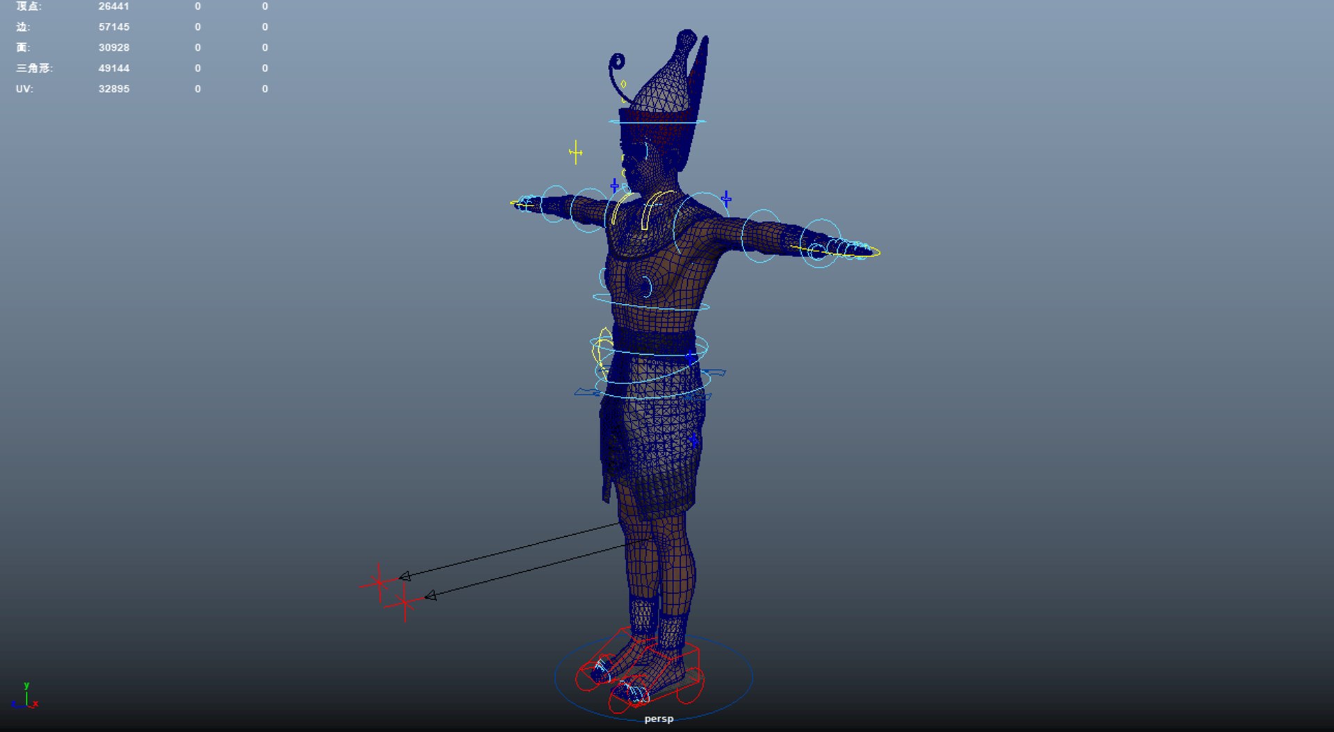 3D Pharaoh - TurboSquid 2249990