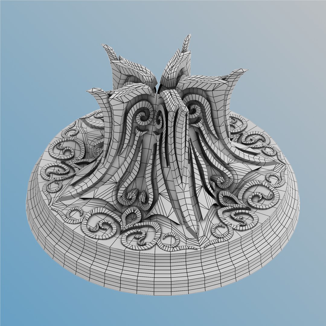 Candle candlestick 3D model - TurboSquid 1483420