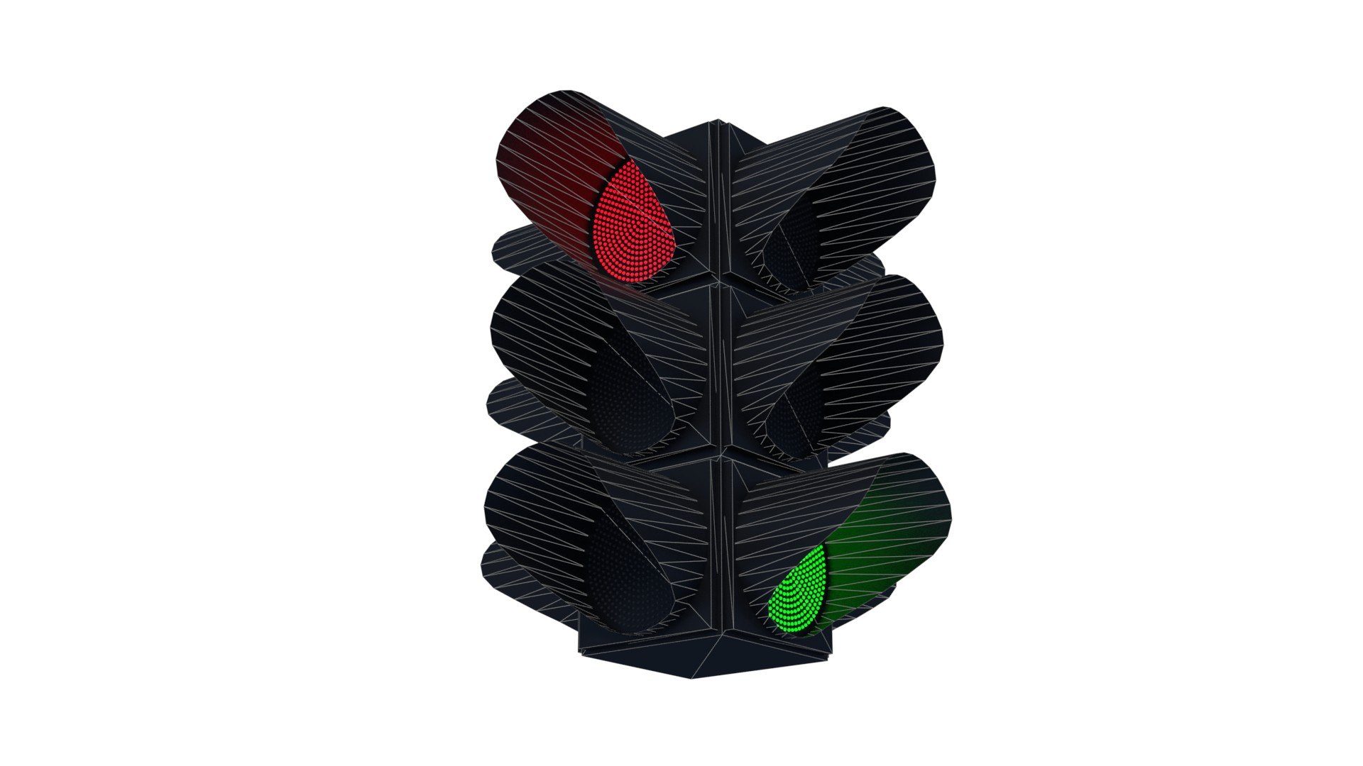 Traffic Light Animation 3D Model - TurboSquid 1710749