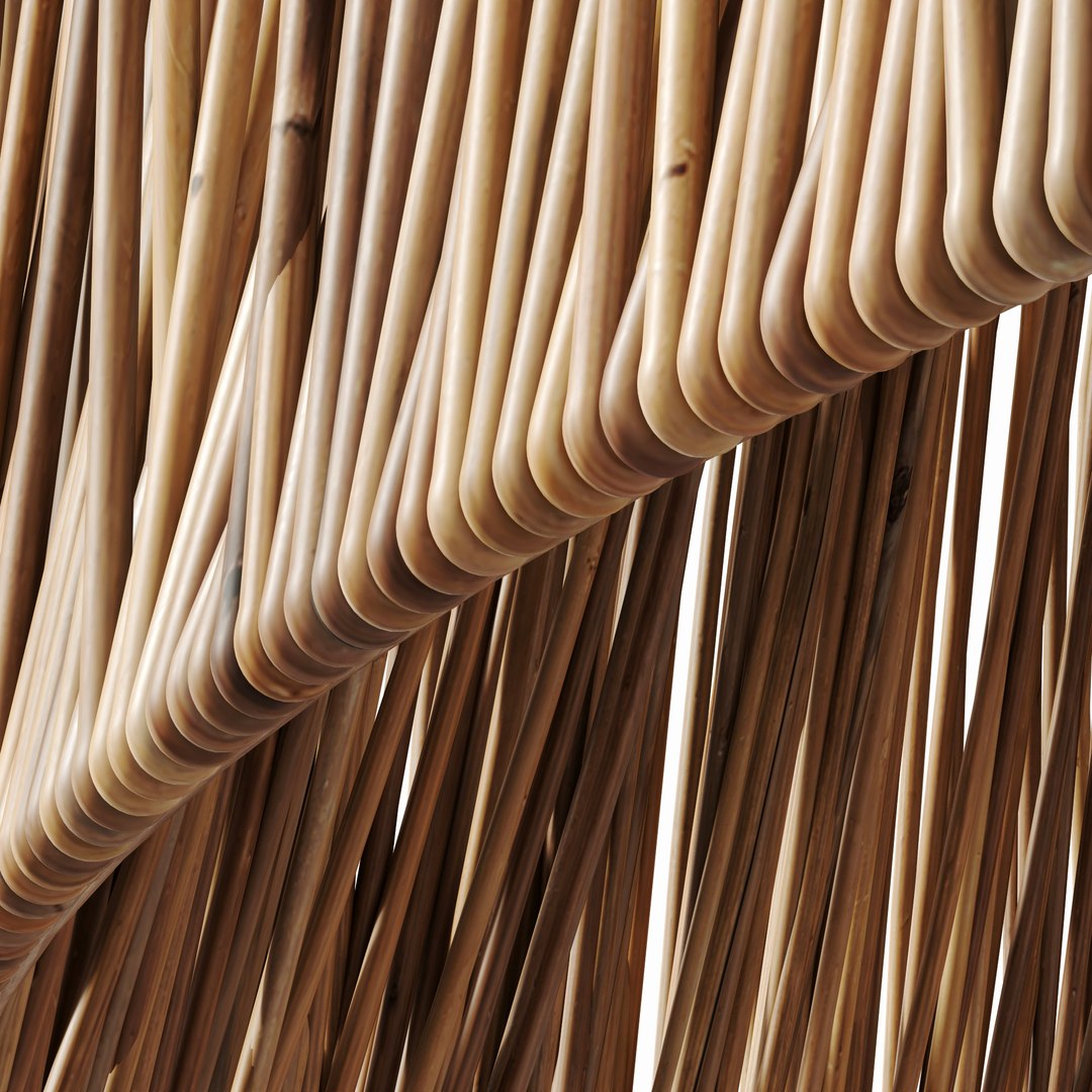 3D Lamp wicker n36 - TurboSquid 2095414