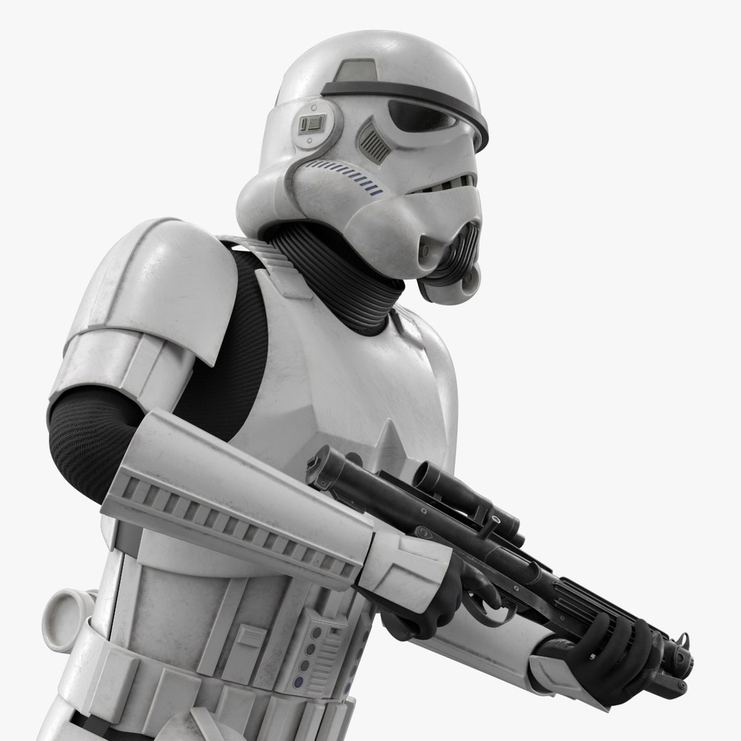 stormtrooper shooting blaster