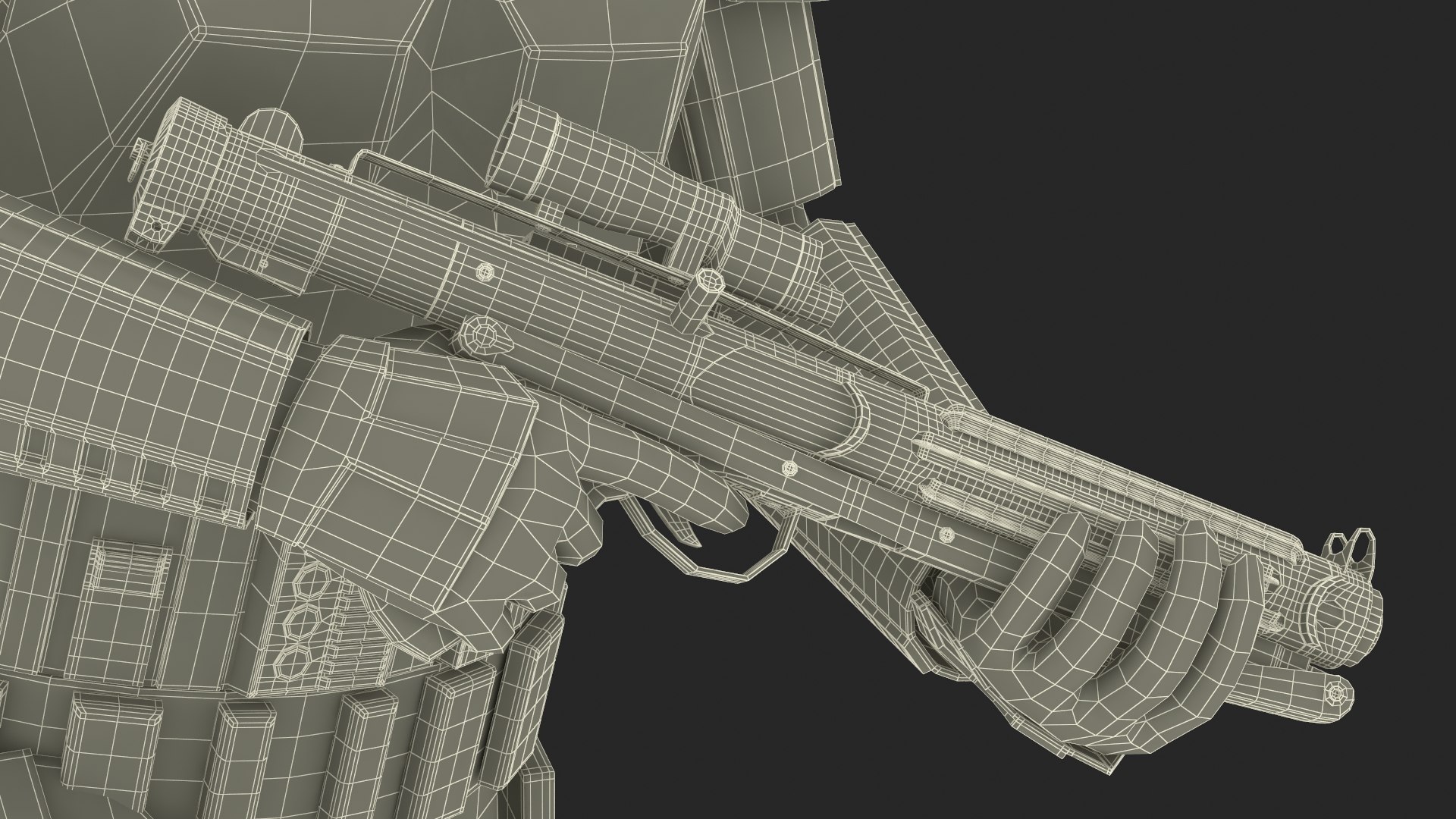 Star Wars Imperial Stormtrooper Running With Blaster Dirty Armor 3D ...