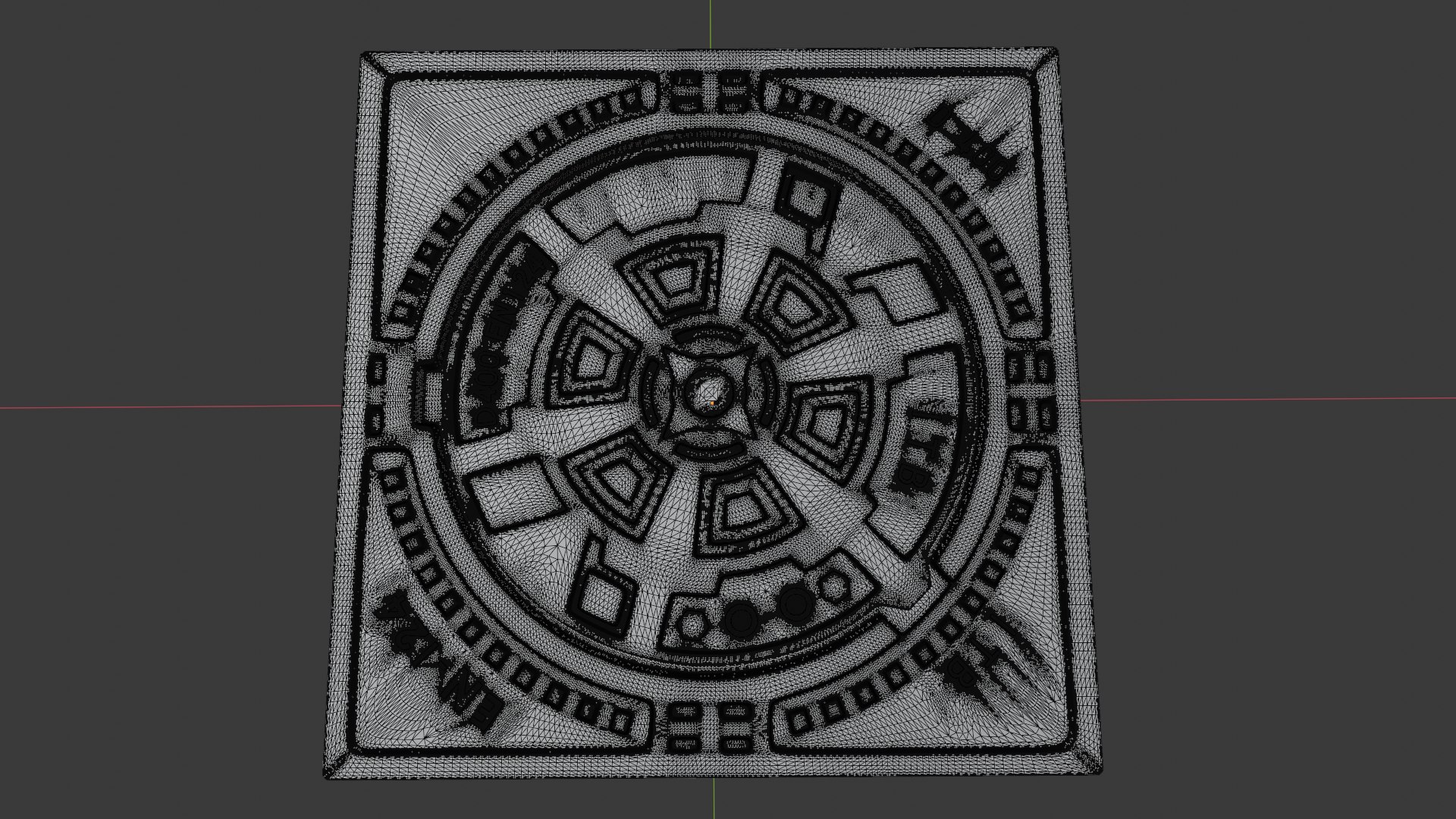 Printable Sewer Cap 3D - TurboSquid 1815793