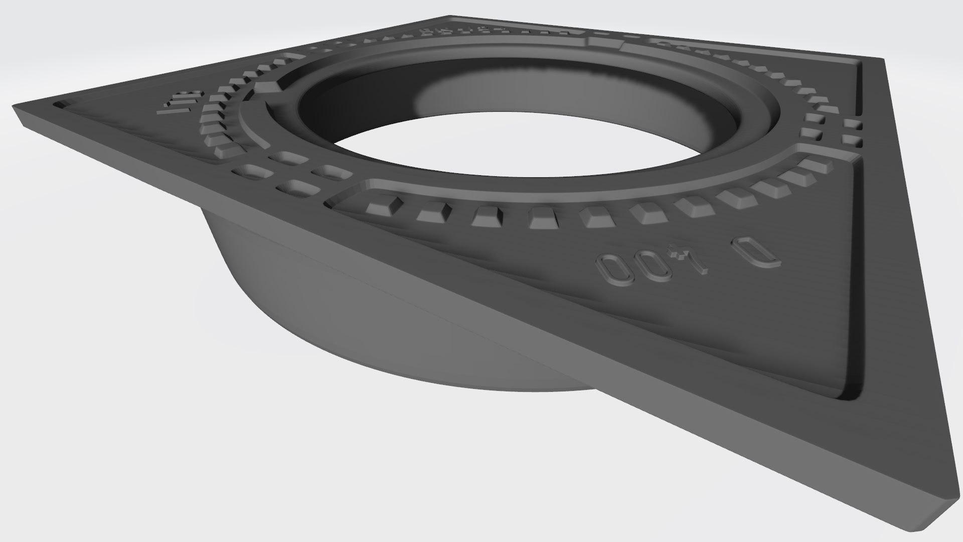 Printable Sewer Cap 3D - TurboSquid 1815793