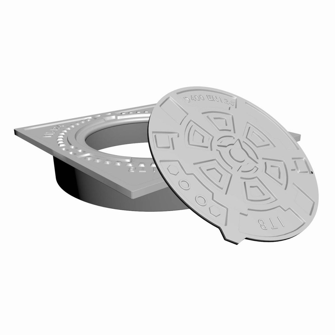 Printable Sewer cap 3D - TurboSquid 1815793