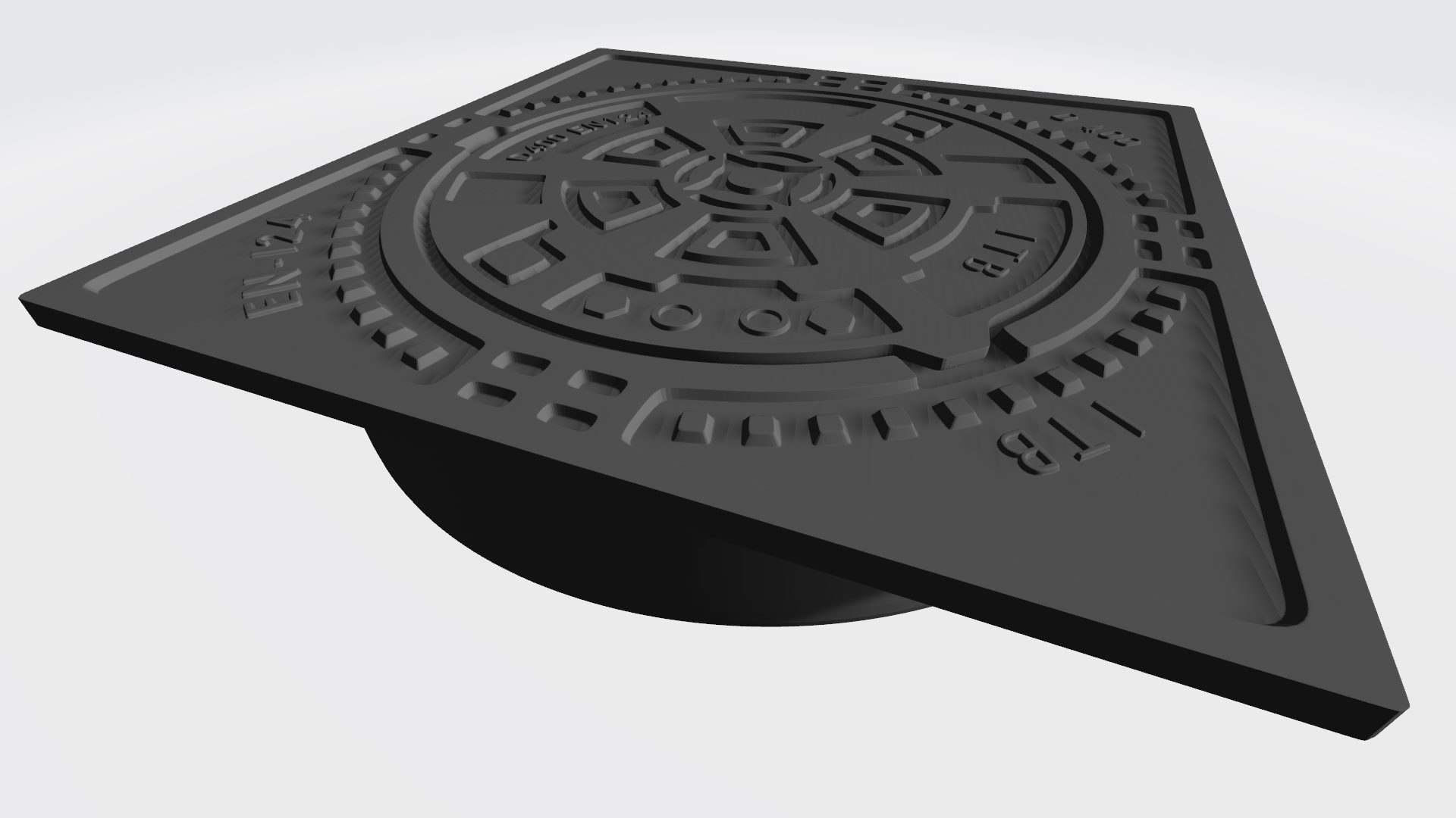 Printable Sewer Cap 3D - TurboSquid 1815793