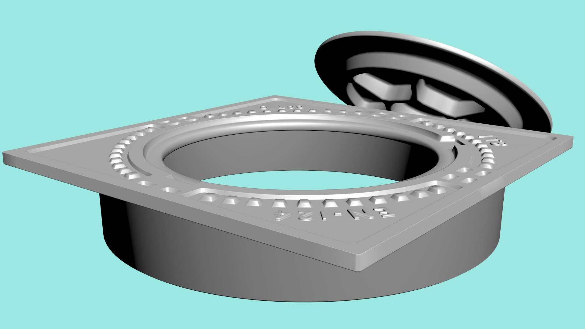 Printable Sewer Cap 3D - TurboSquid 1815793