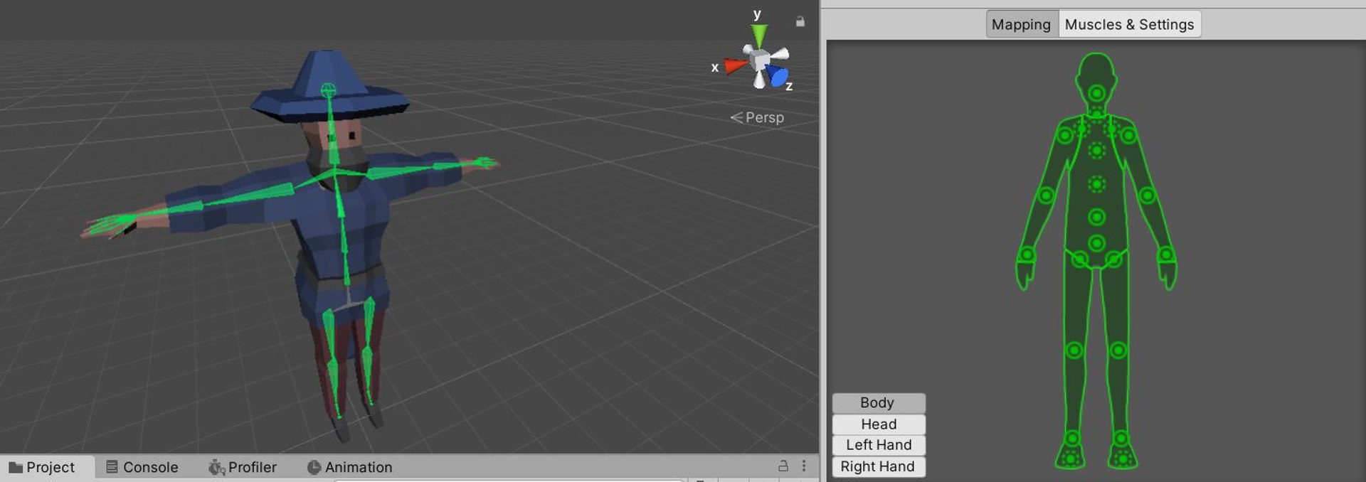 3D Low Poly Wizard Rigged 3 model - TurboSquid 2171658