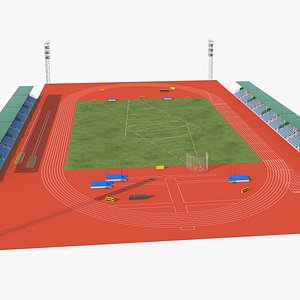 3D Track And Field Models - Browse & Download Formats - TurboSquid
