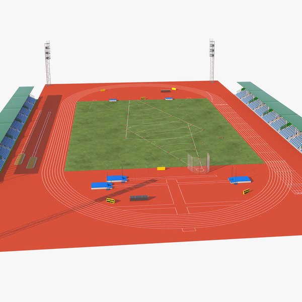 Track And Field 3D Models for Download | TurboSquid