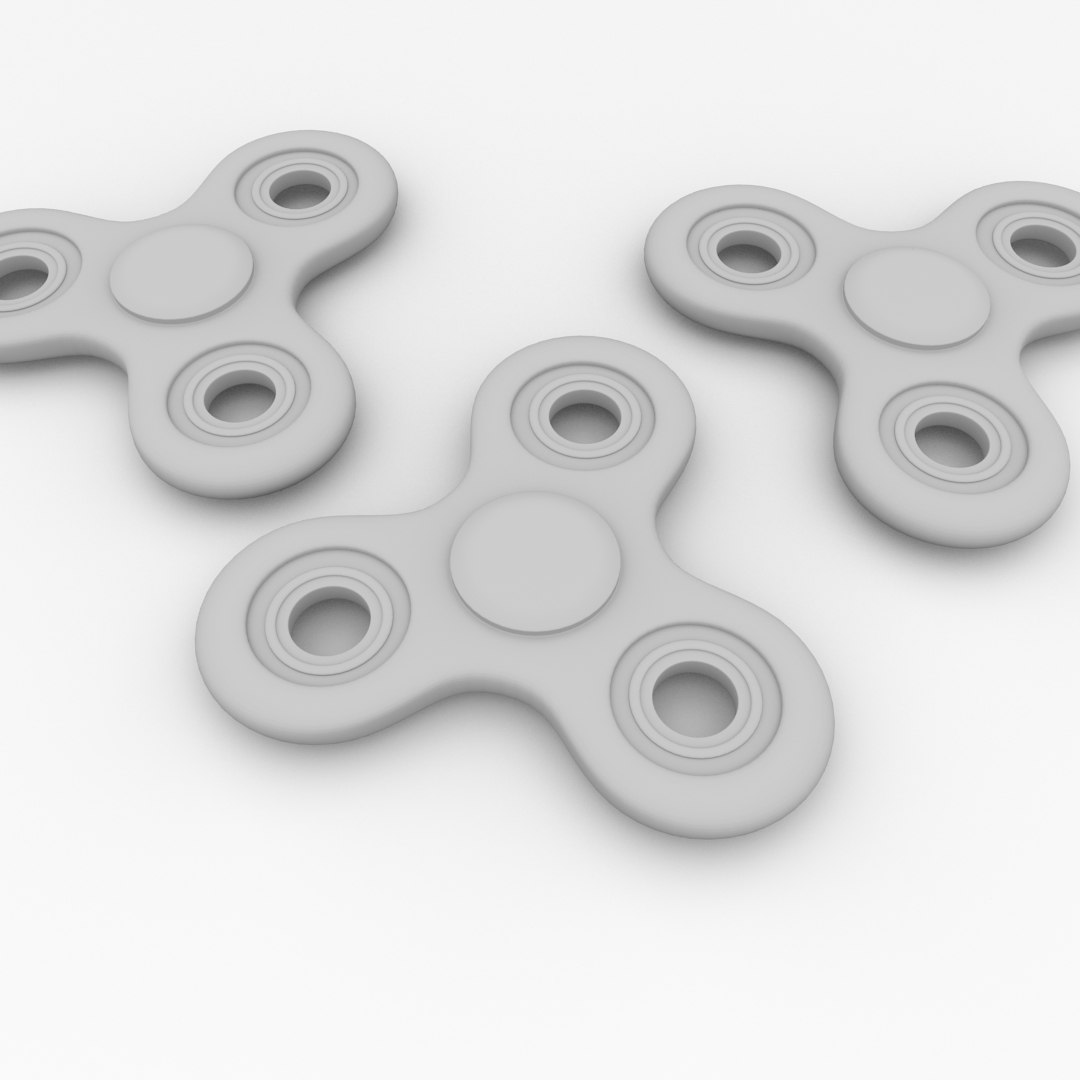 Fidget spinner model - TurboSquid 1158886
