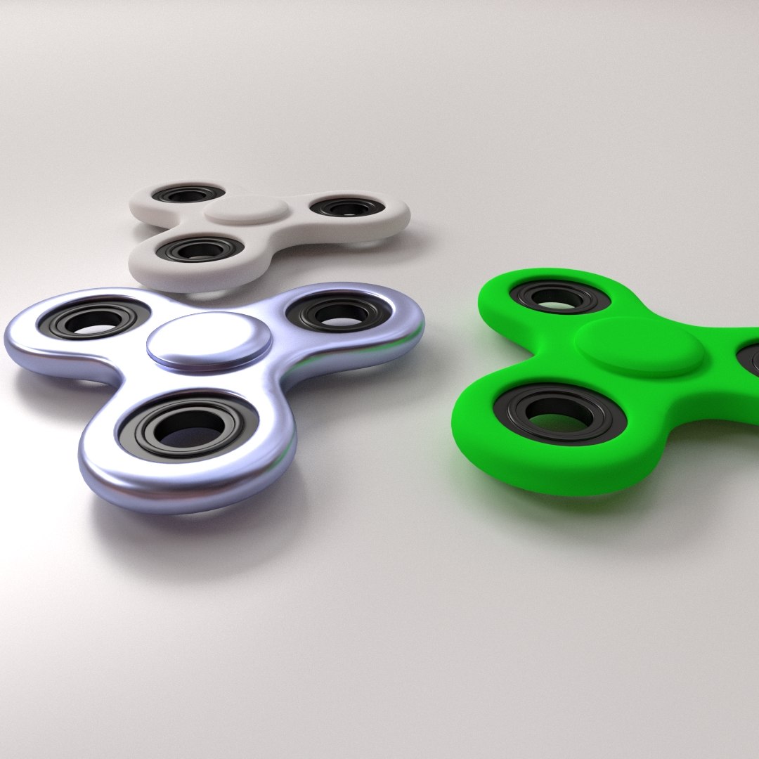 Fidget spinner model - TurboSquid 1158886