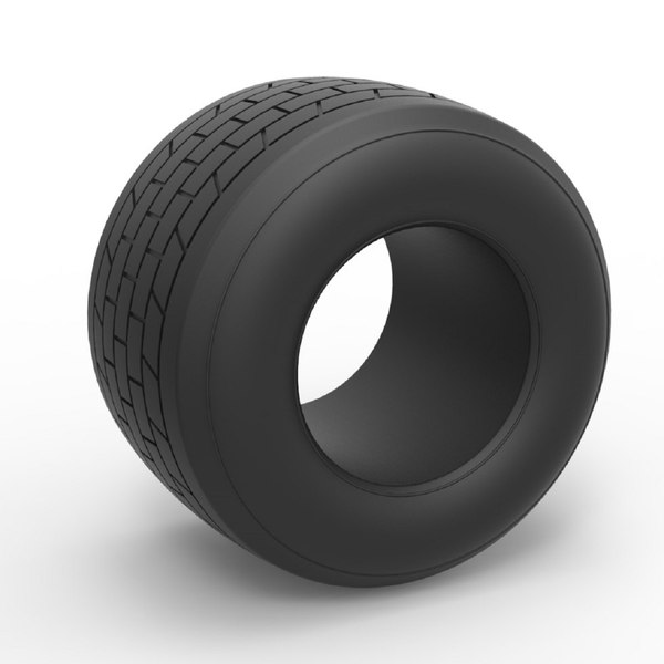 3D model Diecast Dirt Sprint racing tire 17 Scale 1 to 25 - TurboSquid ...
