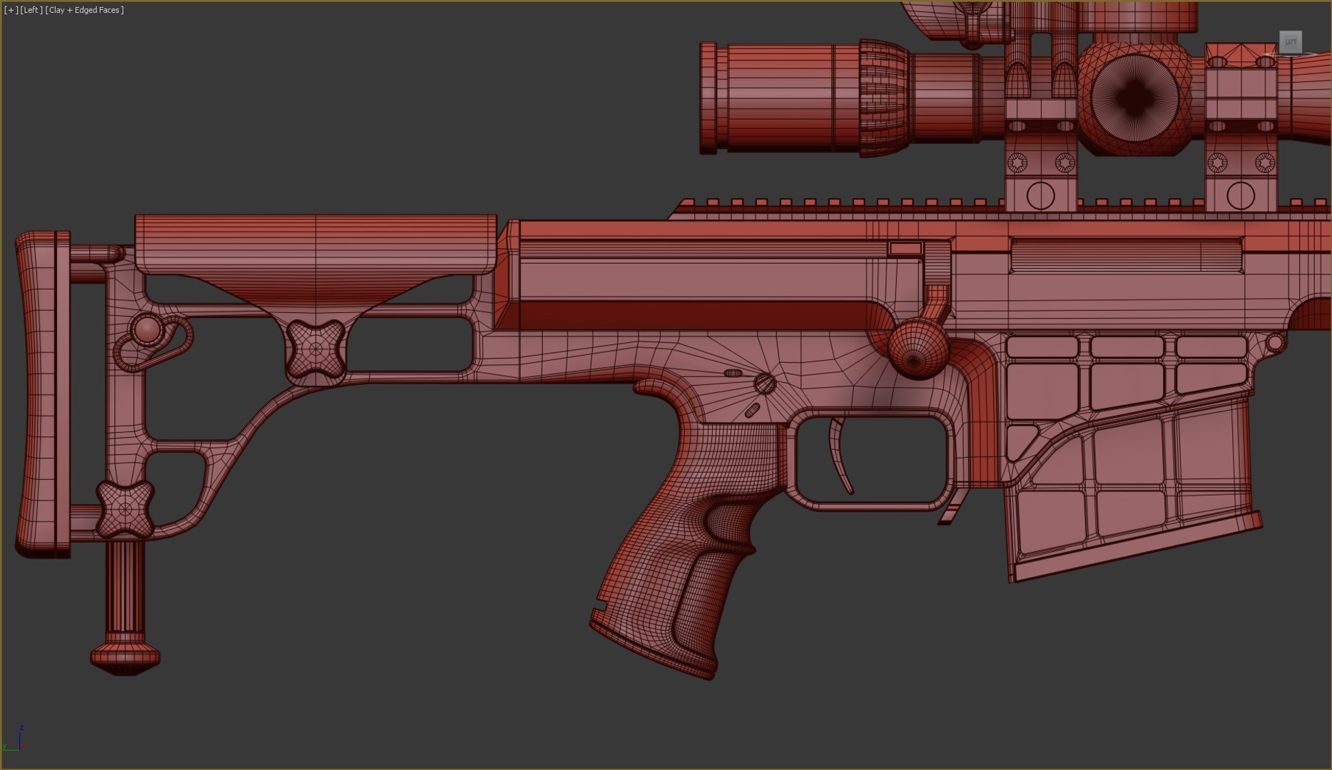 Rifle Sniper 3D Model - TurboSquid 1486643