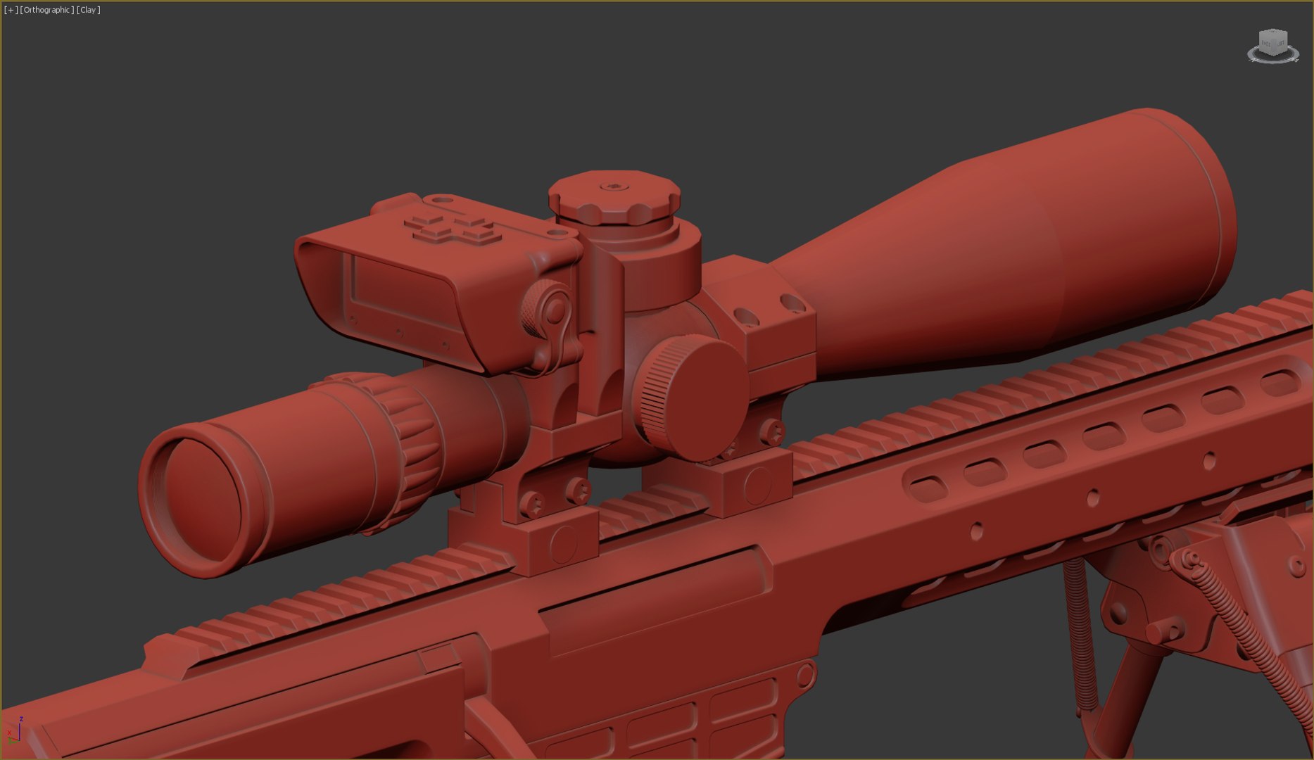 Rifle Sniper 3D Model - TurboSquid 1486643