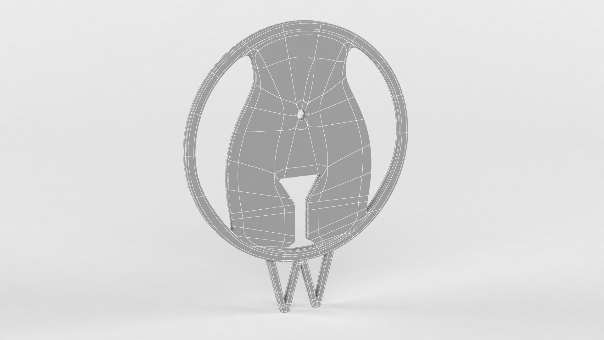 Bathroom Sign 3D Model - TurboSquid 2106658