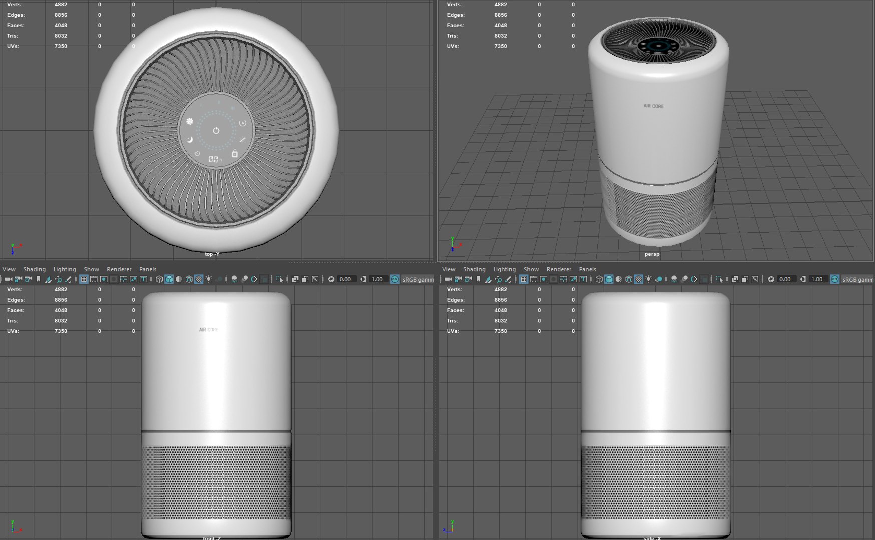 3D model Air purifier - TurboSquid 2174161