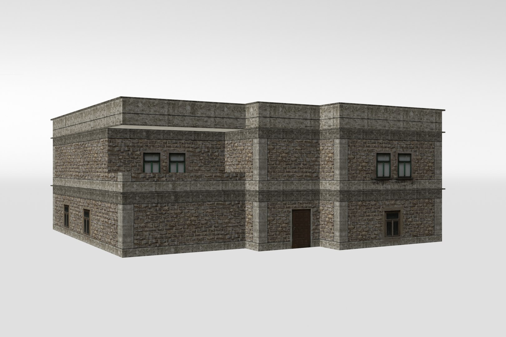 3D old building mega pack - TurboSquid 1543606