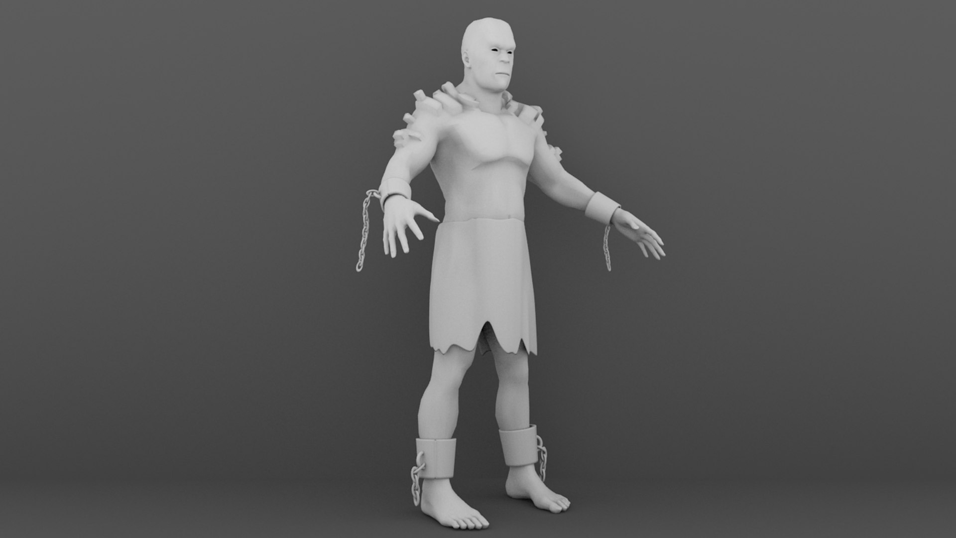 3d model titan giant