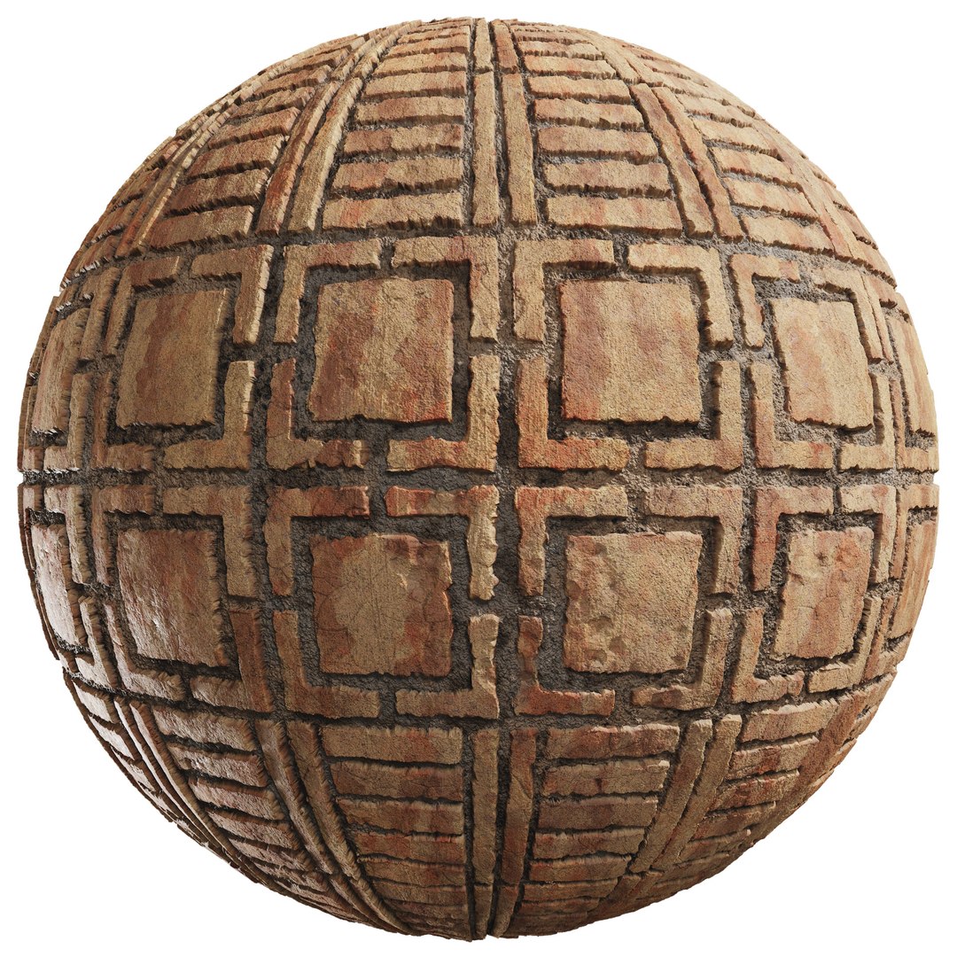 PBR Bricks 09 - Tileable 4K Texture Seamless Model - TurboSquid 2343628