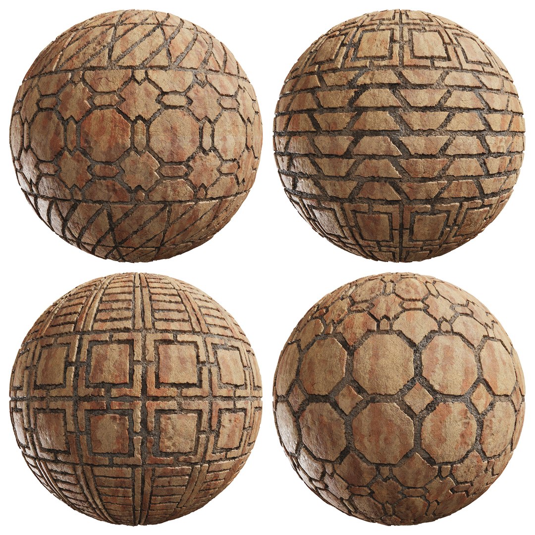 PBR Bricks 09 - Tileable 4K Texture Seamless Model - TurboSquid 2343628